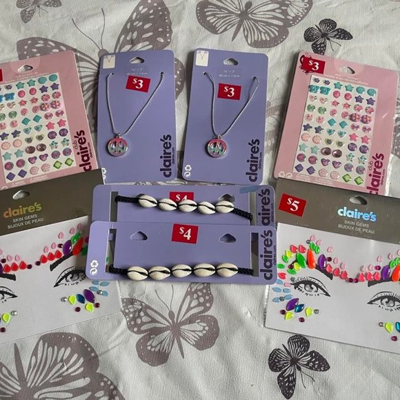 Claire's | Other | Girls Claires Lot Of Jewelry And Accessories ...